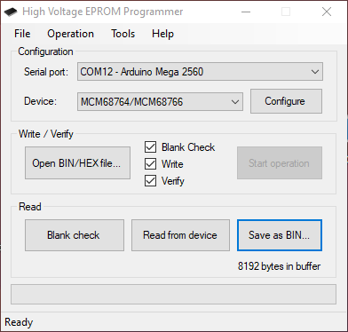 EPROM Programmer // retrocmp / retro computing
