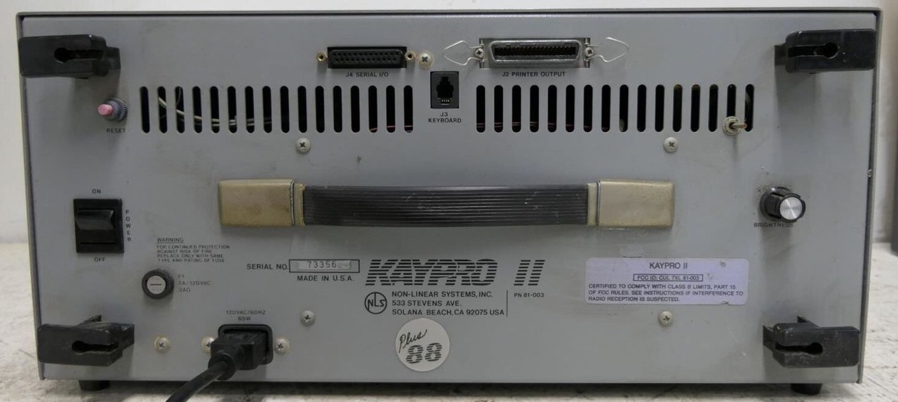 Kaypro / CP/M Versions / Part 1 // retrocmp / retro computing